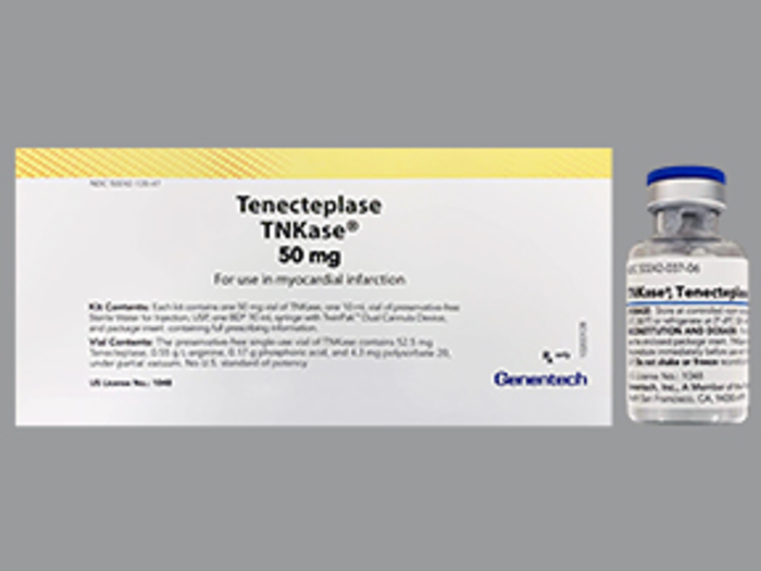 Rx Item-Tnkase 50Mg Vl By Genentech USA Tenecteplase Inj