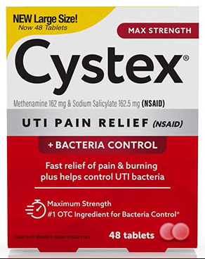 Cystex Uti Pain Relief/Bact Tab 48Ct By Emerson Healthcare USA