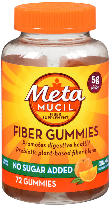 Metamucil Fiber Supplement Gummies 72CT by P&G