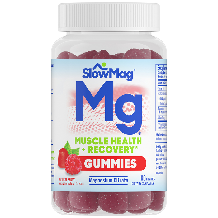 Slow Mag Muscle Hlth + Recvry Gummy 60Ct By Emerson