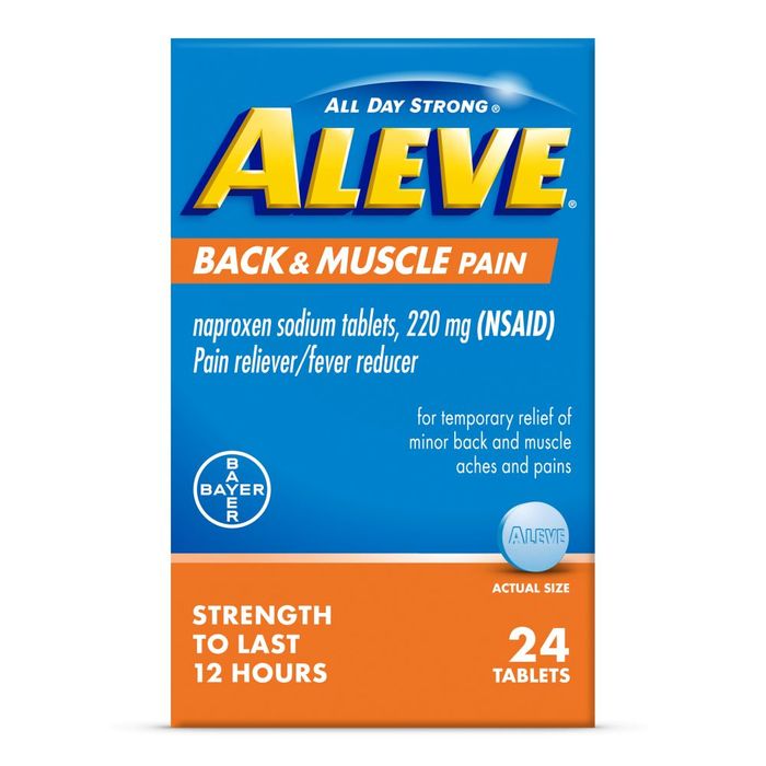 Aleve Back & Muscle Pain 220mg Tablets 24ct