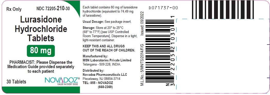 Rx Item-Lurasidone Generic Latuda 60Mg Tab 30 By Sun Pharma
