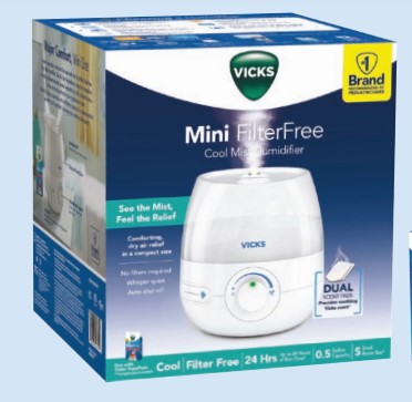 Vicks Advanced Waterless Vaporizer 1750V By Kaz Inc
