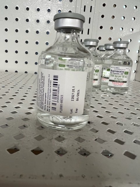 Rx Item-Bupivacaine 5Mg/ml Vial 250 MG MDV 1X50ml .5% By Hikma