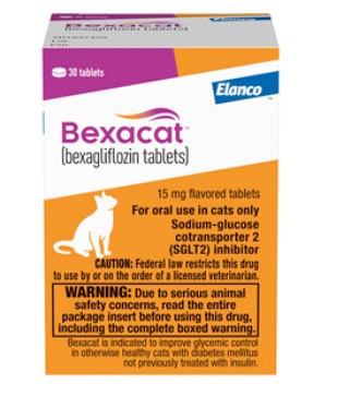 Bexacat (Bexagliflozin) Flavored Tablets for Cats 15mg, 30 Count By ...