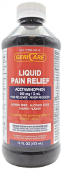 Acetaminophen 160Mg Liquid Cherry 16Oz Gericare Gen Tylenol