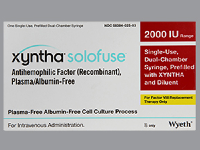Rx Item-Xyntha PDS 1900 +-Solofuse Kit By Pfizer Pharm