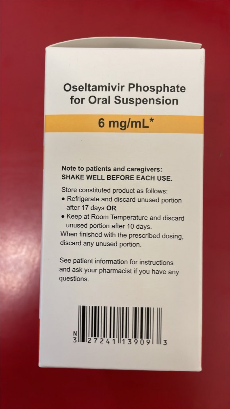 Rx Item-Oseltamivir Phosphate 6MG-ML 60 ML Suspension by Ajanta Gen Tamiflu