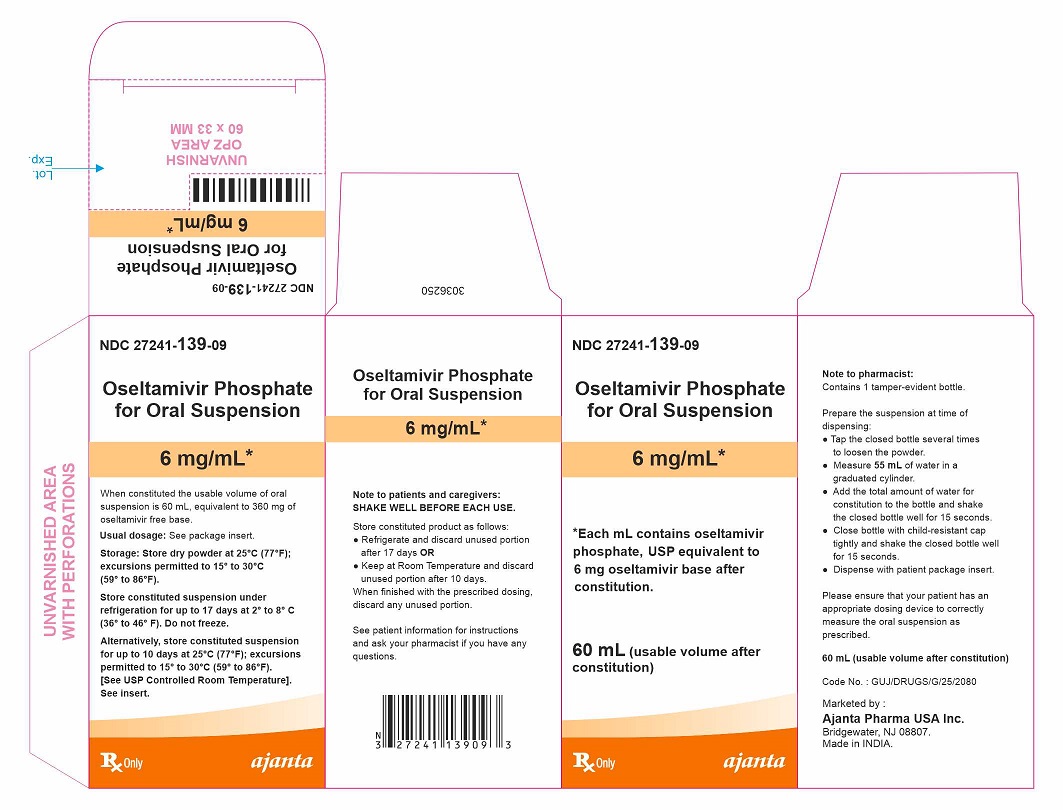 Rx Item-Oseltamivir Phosphate 6MG-ML 60 ML Suspension by Ajanta Gen Tamiflu
