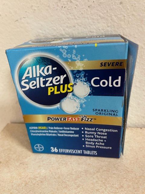 Alka-Seltzer Plus Original Powerfas Tablet 36 By Bayer Corp/Consumer ...