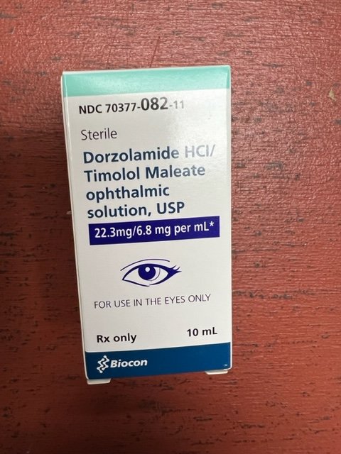 Rx Item-Dorzolamide-Timolol Drops 10Ml By Biocon Pharma Gen Cosopt
