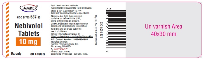 Rx Item:Nebivolol 10MG 90 TAB by Camber Pharma USA Gen Bystolic Exp 2/29/24