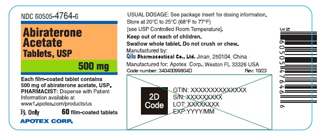 Rx Item-Abiraterone 500Mg 60 Tab By Apotex Corp Gen Zytiga