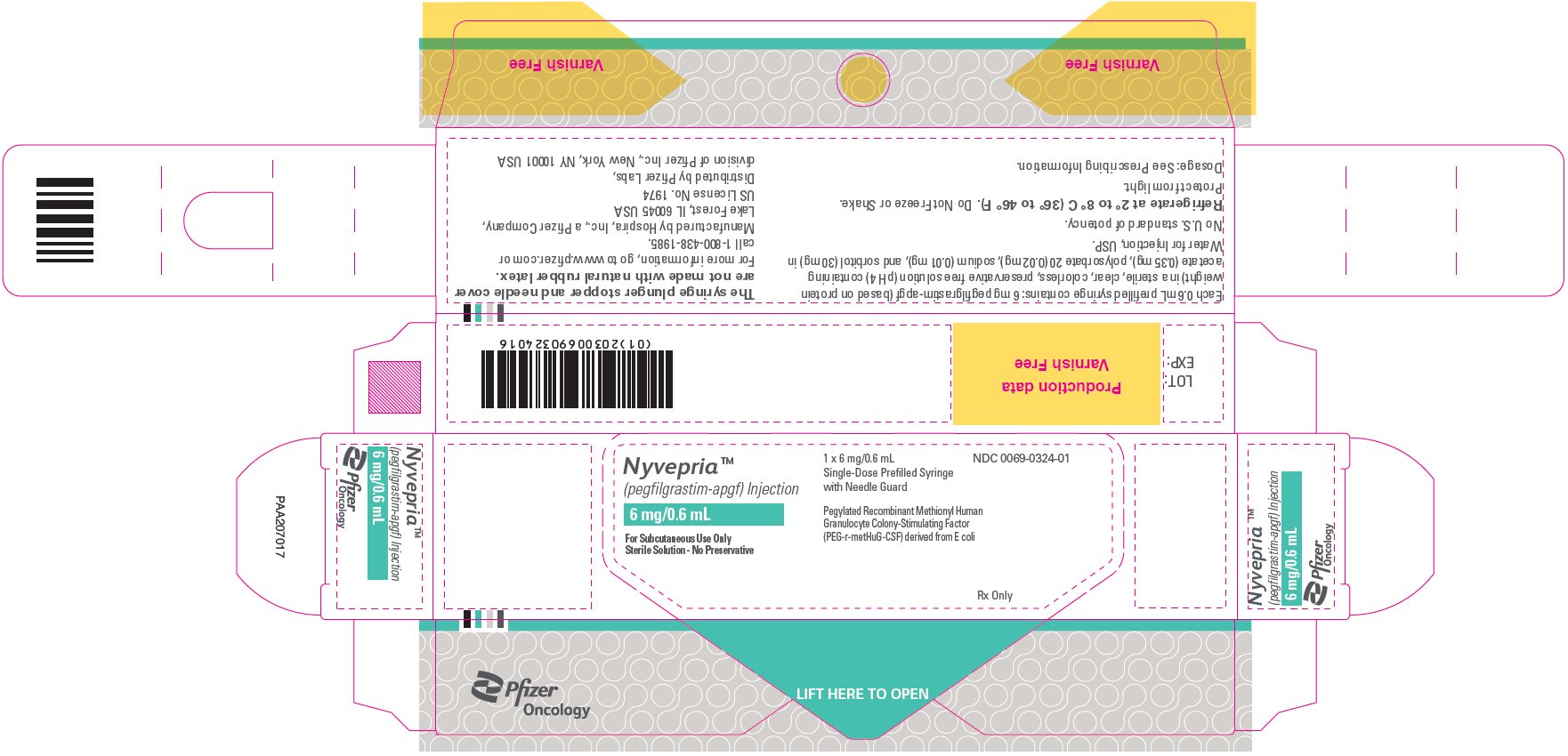 Rx Item-Stimufend 6 Mg/0.6Ml Syg 0.6ml By Fresenius Pharma Gen Neulasta