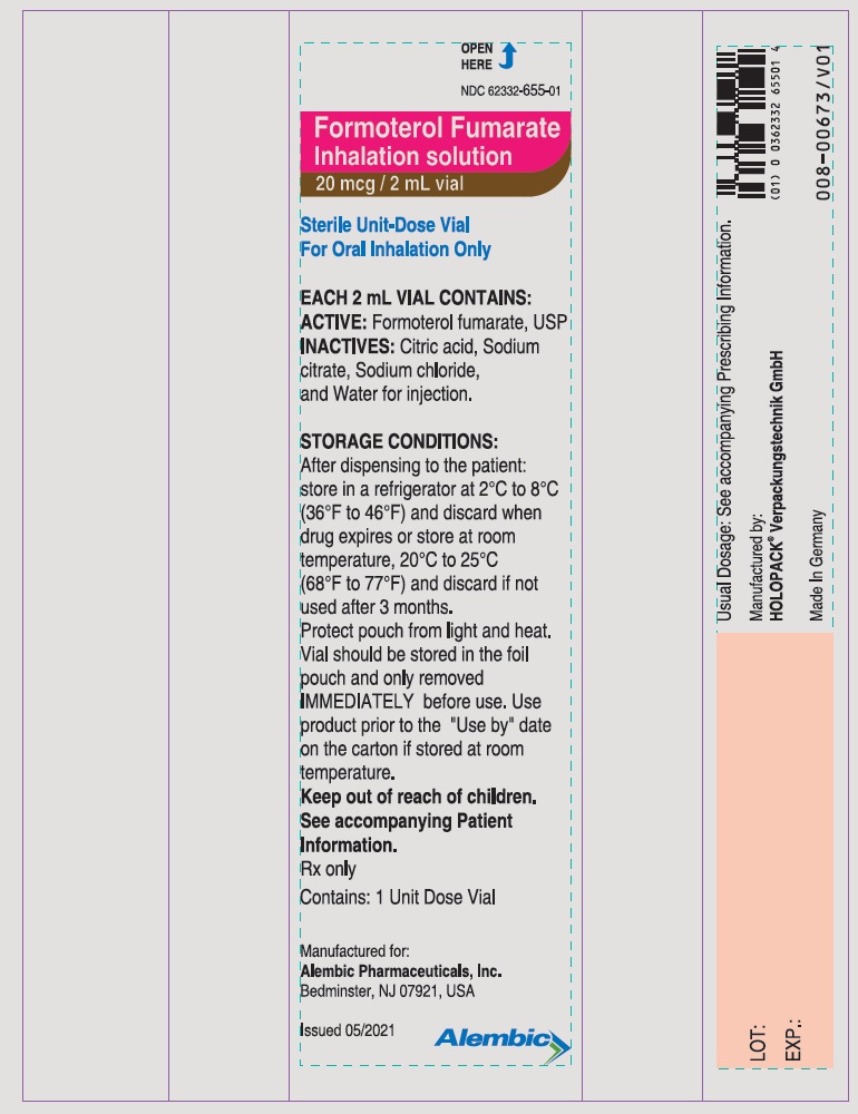 Rx Item-Formoterol 20 Mcg/2Ml Vial 60X2 Inhalation Sol By Alembic Pharm