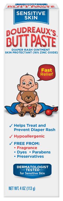 Boudreauxs Butt Paste Diaper Rash Ointment 4 Oz By Medtech