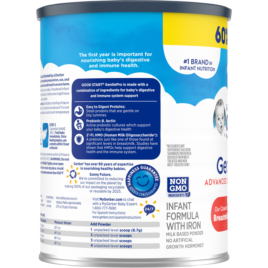 Good Start® Gentle Pro Powder, 4x32oz