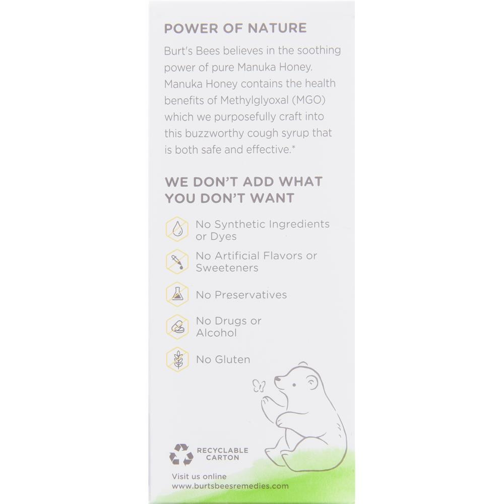 Burt's Bees® Kids Cough Syrup Daytime, 1X4 oz