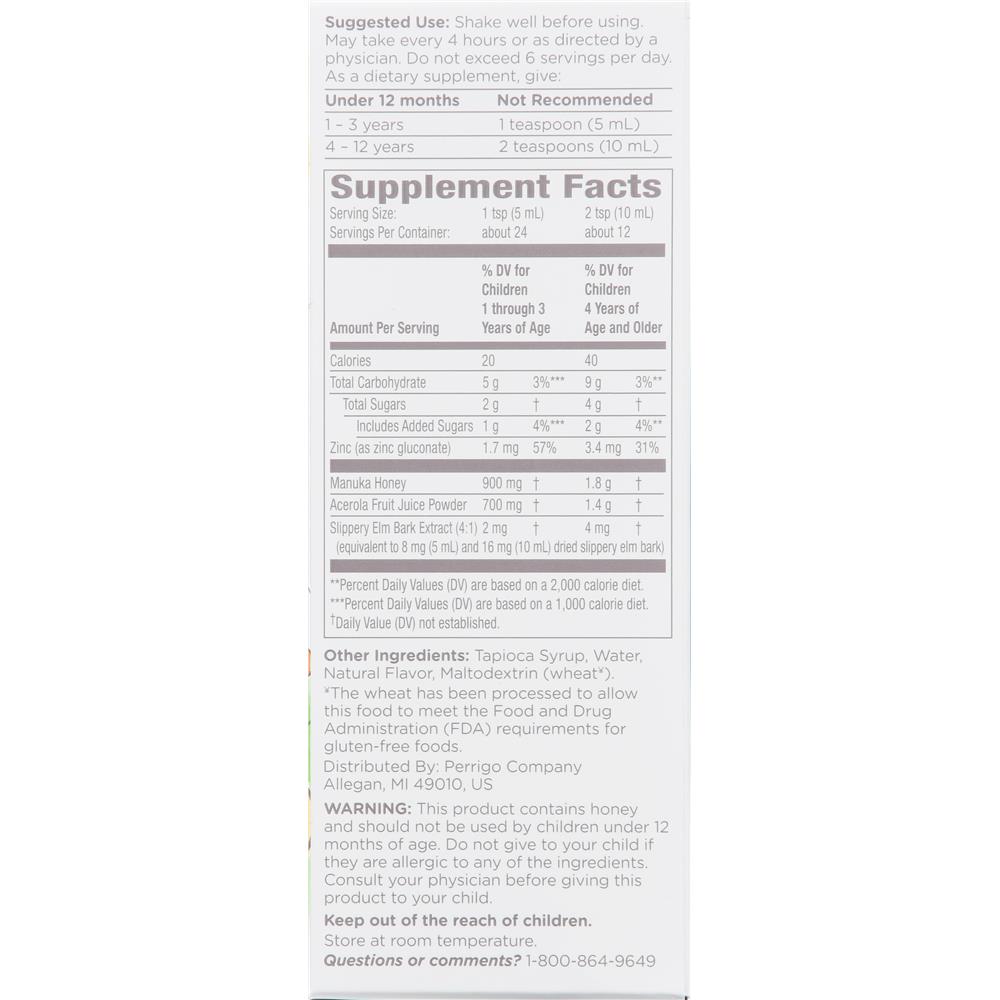 Burt's Bees® Kids Cough Syrup Daytime, 1X4 oz