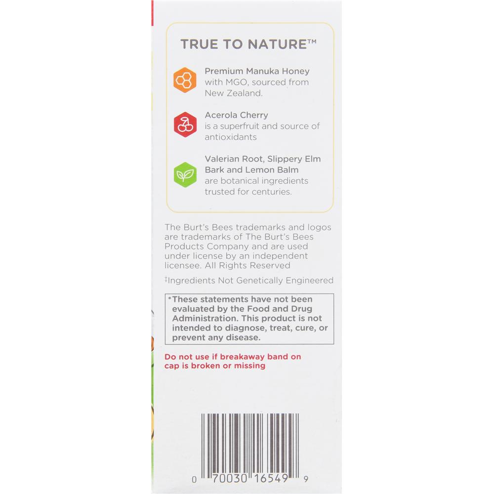 Case Of 36-Burt'S Bees Kids Cough Syrup Combo Pack Daytime & Nighttime 4 Oz