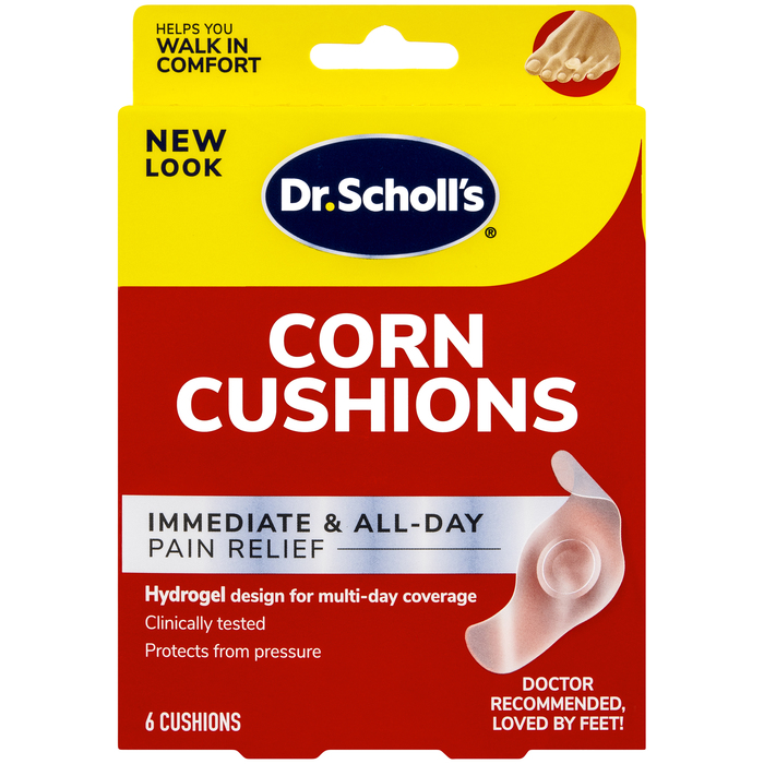 Dr Scholls Duragel Corn Cushion Bandage 6CT By Emerson/DR Scholls USA