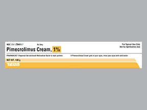 Rx Item-Pimecrolimus 1% 30 GM Cream Gen Elidel by Teva Pharma USA