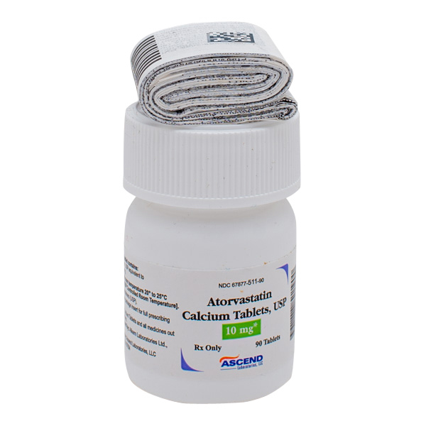 Rx Item-Atorvastatin 10Mg 90 Tab By Ascend Lab USA