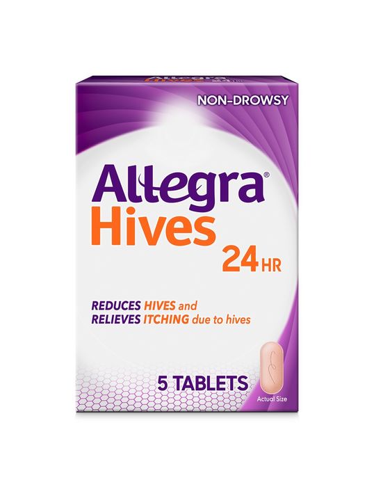 Allegra Hives 24Hr 180 Mg Tab 5 By Chattem Drug & Chem Co