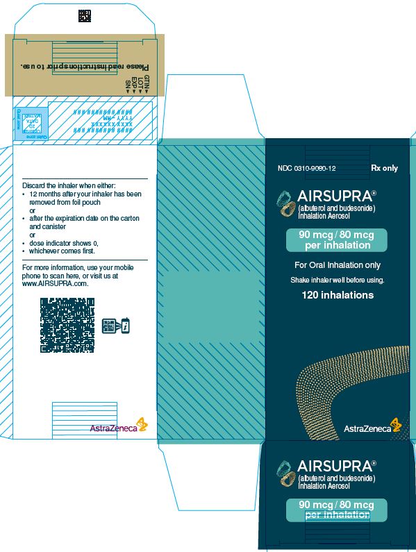 Rx Item-Airsupra 90/80 MCG INH 10.7 GM by Astra Zeneca USA