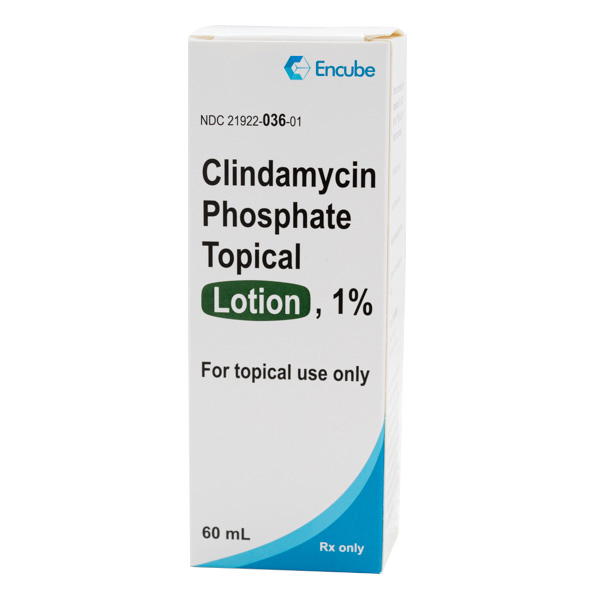 Rx Item-Clindamycin 1% Lotion 60ml By Encube Co Gen Cleocin