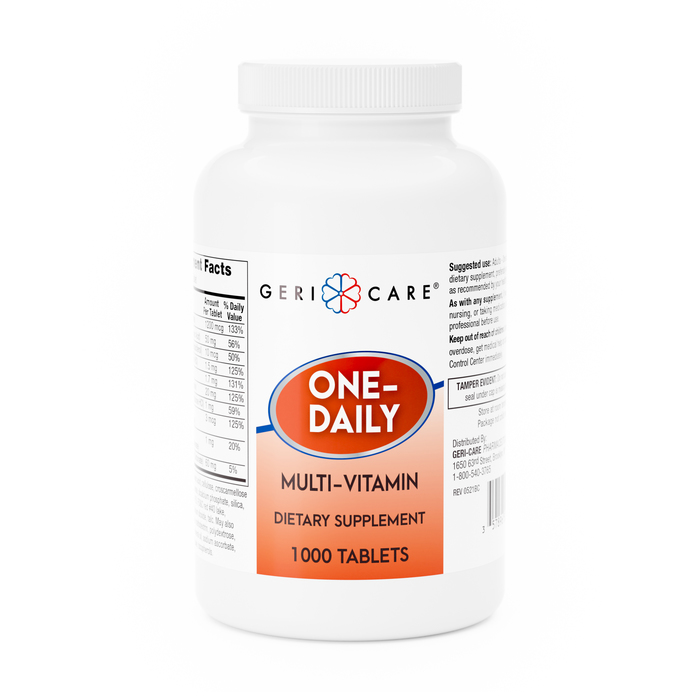 One-Daily Multi-Vitamins Tab 1000Ct By Geri-Care Pharm