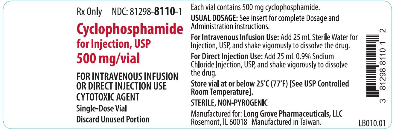 Rx Item-Cyclophosphamide 500Mg Vial By Long Grove Pharma Gen Cytoxan