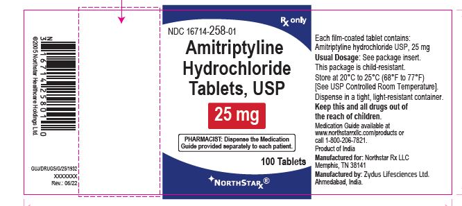 Rx Item-Amitriptyline 25 Mg Tab 100 By Northstar Pharma USA
