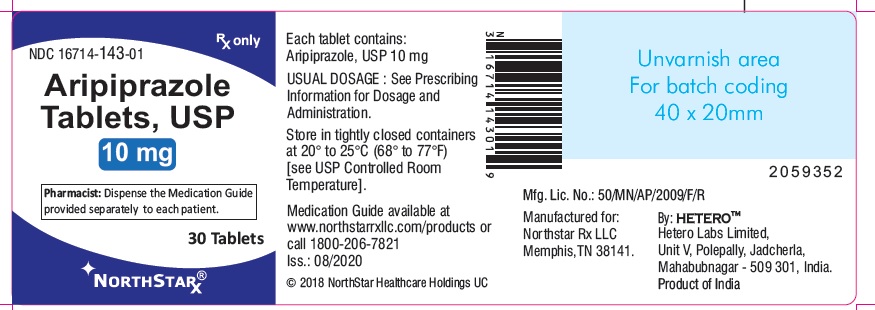 Rx Item-Aripiprazole 10MG 30 Tab by Northstar Pharma USA