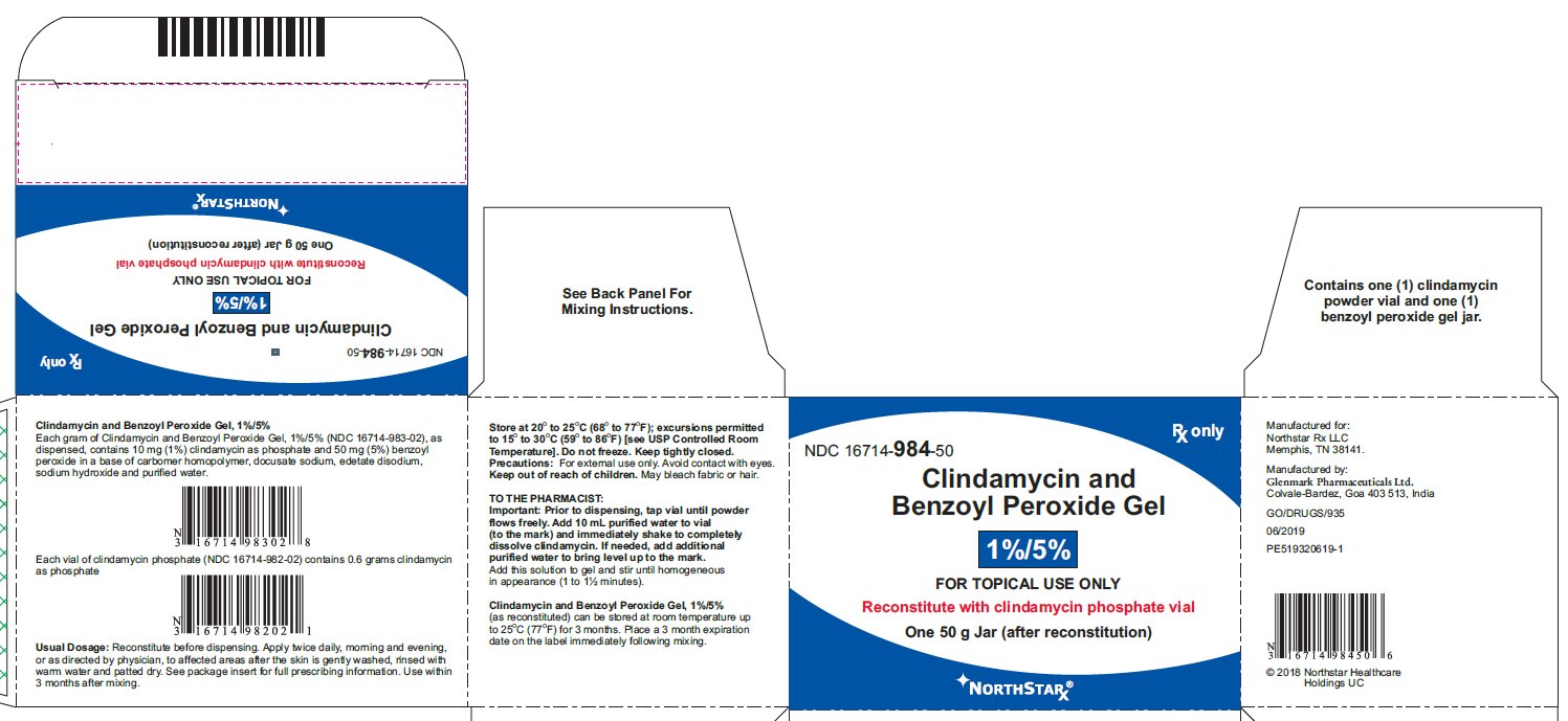 Rx Item-Clindamycin-Benzoy Peroxide 1-5% 50 GM Gel by Northstar Gen ...