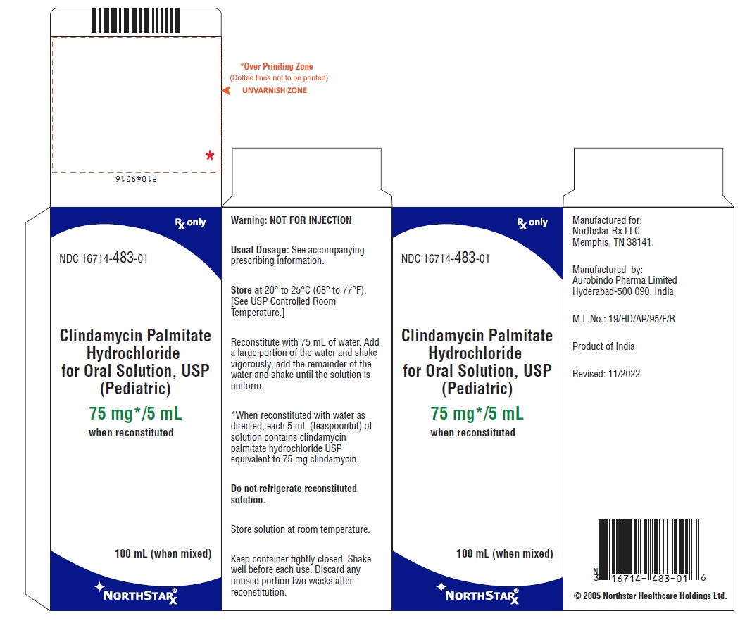 Rx Item-Clindamycin Palmitate Hcl 75Mg/5Ml Ssp 100Ml By Northstar Gen ...