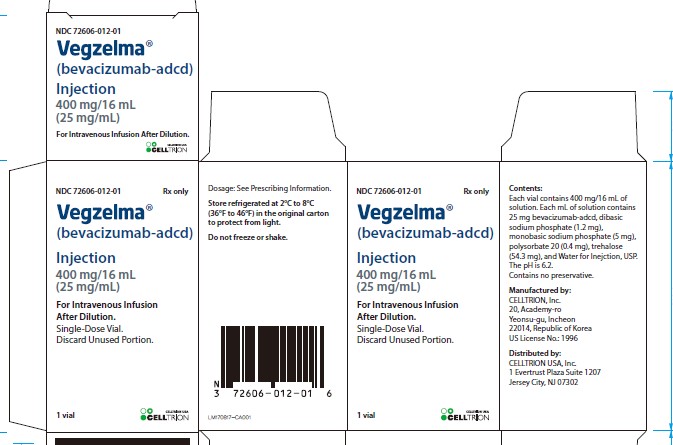 Vegzelma 400 MG SDV 16 ML by Celltrion USA