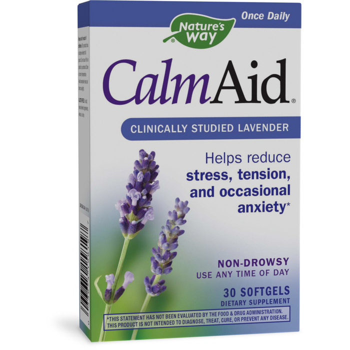 Calm Aid Softgel 30Ct Nat Way By Nature's Way