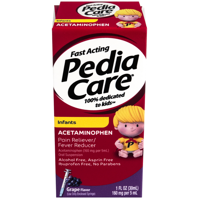 Pediacare Infants' Acetaminophen Grape Suspension 1Oz