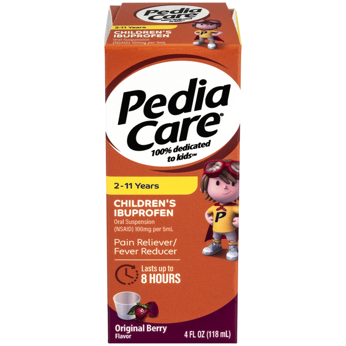 Pediacare Children'S Ibuprofen Berry Suspension 4Oz