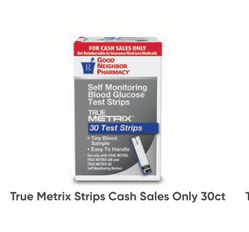 Good Neighbor Pharmacy TrueMetrix Test Strips 30ct