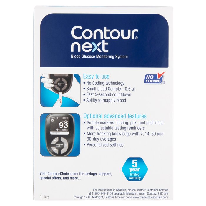 Contour Next Meter All-In-One Kit 1ct By Ascensia