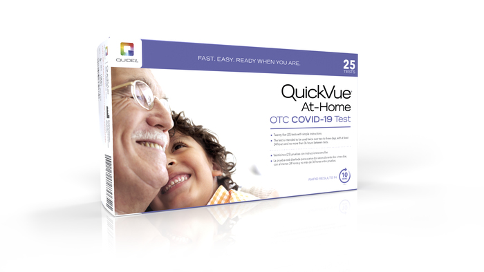 Quickvue At-Home OTC Covid 19 Test Kit 25ct