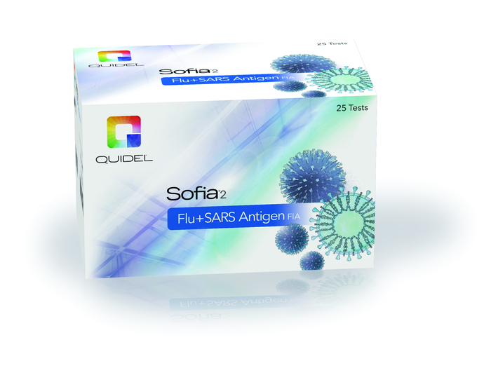 Sofia 2 Flu+SARS Antigen FIA Kit 1 Pack by Quidel Corp