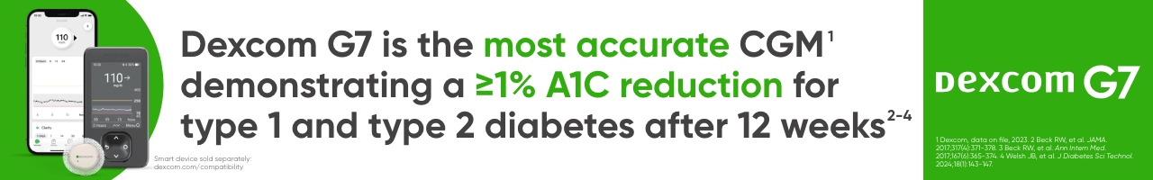 Rx Item-Dexcom G7 Sensor Blood Glucose Monitor by Dexcom USA