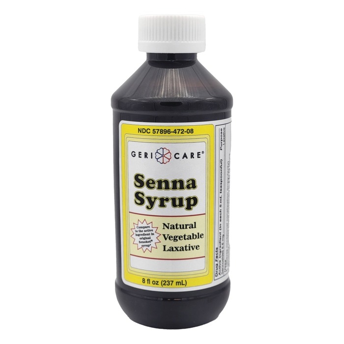 Senna Syrup 8 oz by Geri-Care Pharma gen Senokot Choc