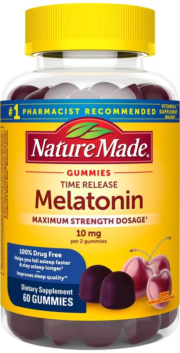 Melatonin Max Strength 10 Mg Gmy 60Ct By Nature Made