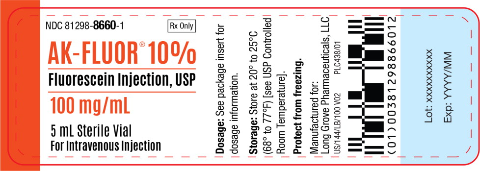 Rx Item-Ak-Fluor 500Mg/5Ml 10% Vial 1 Box Of 12X5Ml By Long Grove Pharma