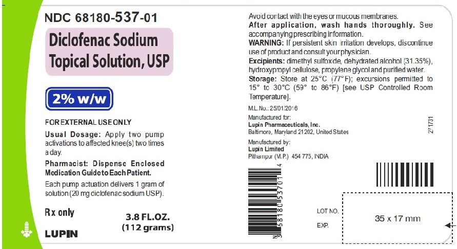 Rx Item:Diclofenac 2% 112GM SOL by Lupin Pharma USA Gen Pennsaid