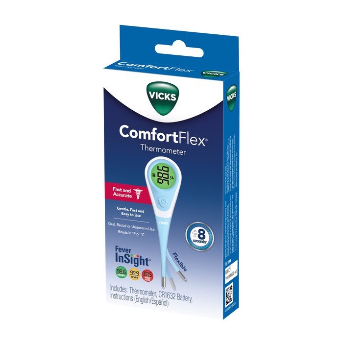 Vicks Thermometer Digital ComfortFlex V966 By Kaz Orporated USA